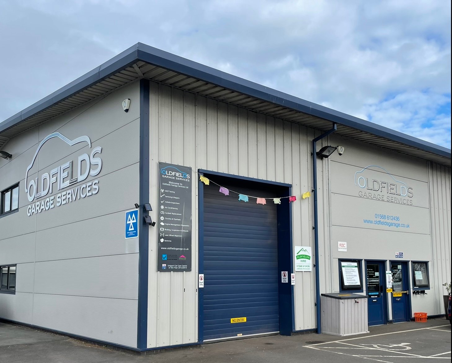 Welcome - Oldfields Garage